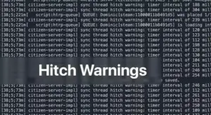 Troubleshooting FiveM Server Thread Hitch Warnings (Fix)