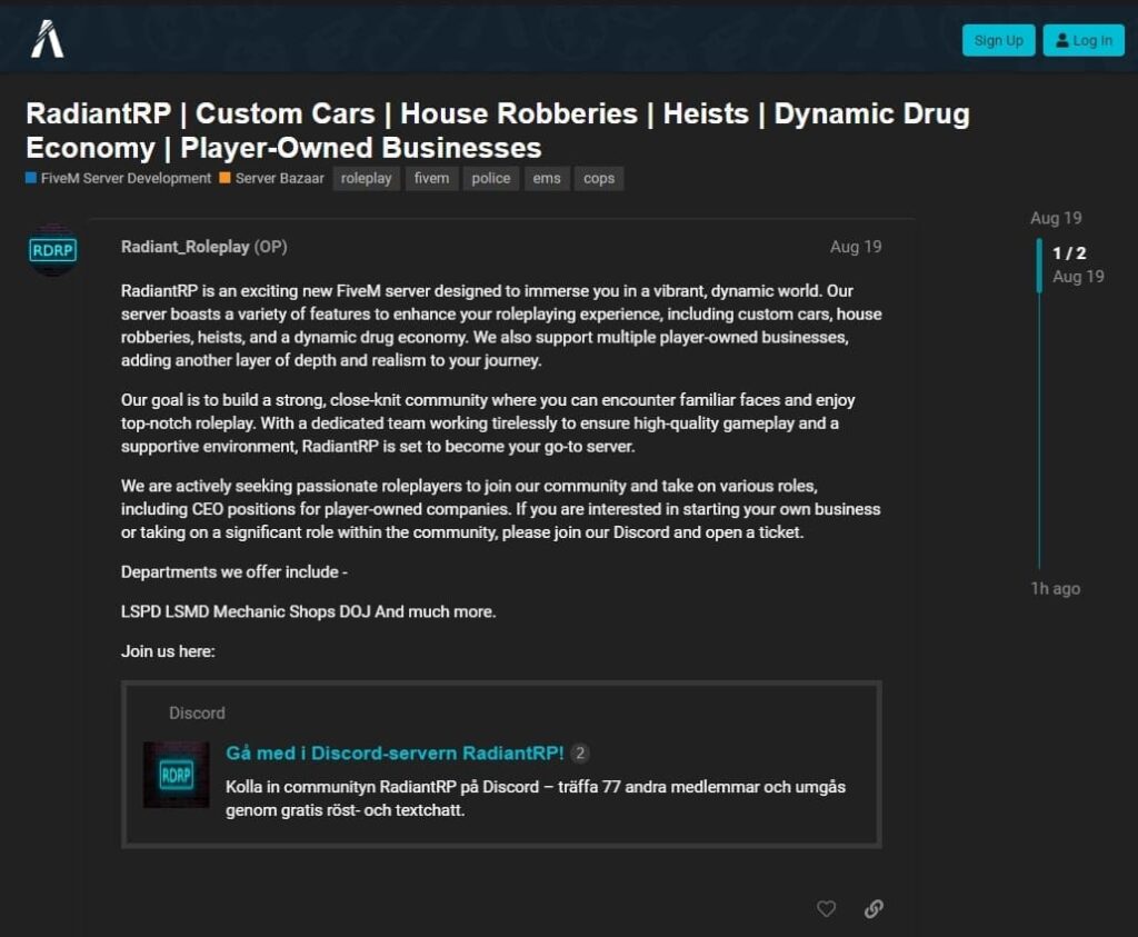 How to Find Players for Your FiveM Server | FiveMX