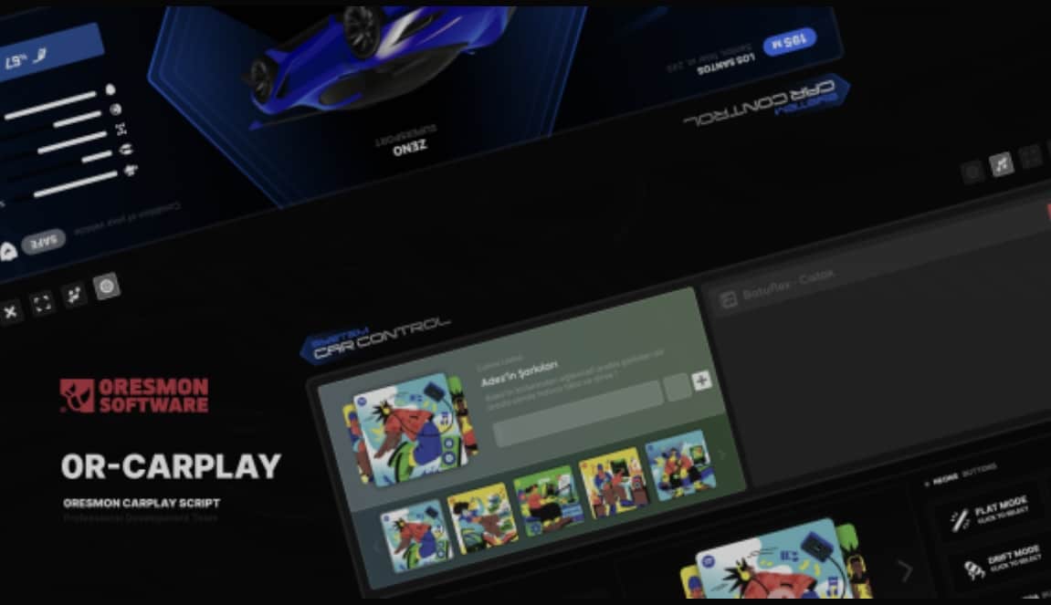 Fivem Carplay (Carcontrol) Script | FiveMX - Free FiveM Resources