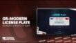 Modern License Plate | FiveM Script - FiveMX