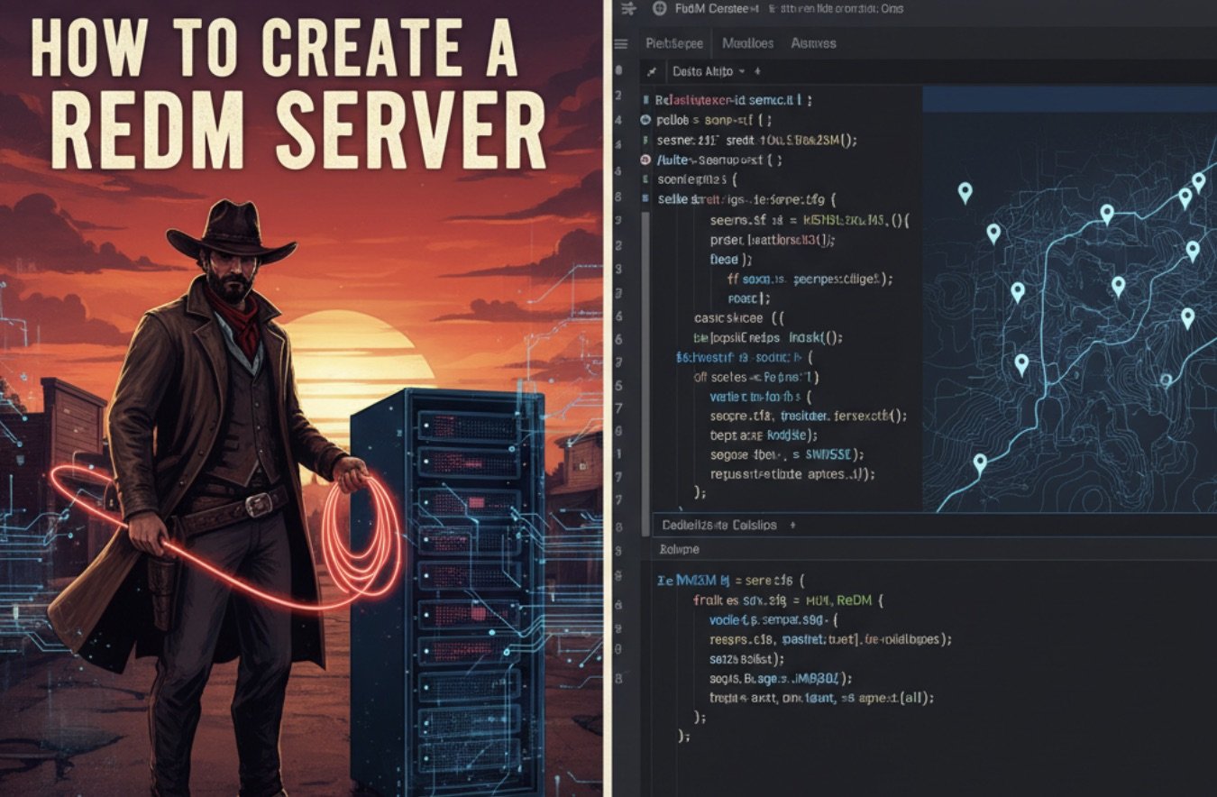 How To Create a RedM Server (2025 Step‑By‑Step)