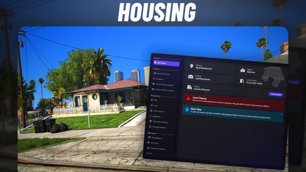 vms Housing | FiveM Script - FiveMX