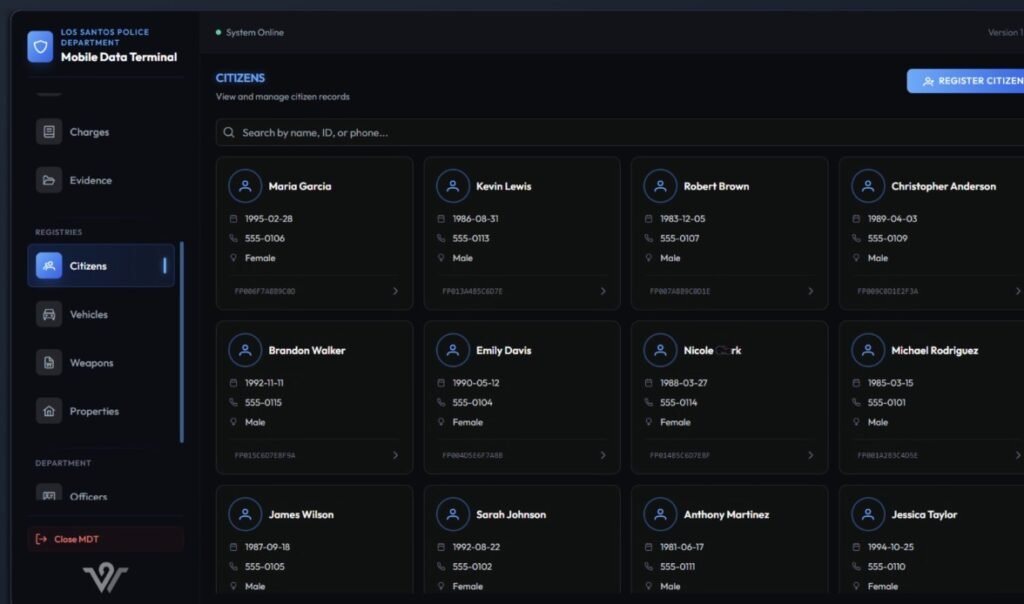 Wasabi MDT & Dispatch for FiveM | FiveMX