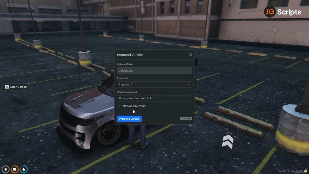 JG Advanced Garages | FiveMX Mods | fivem-mods.net