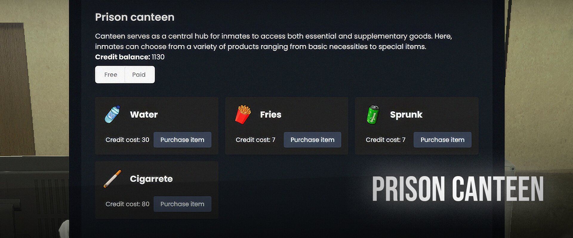 Prison all-in-one system | FiveMX Mods | fivem-mods.net