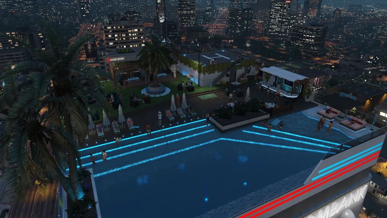 Rooftop Villa (Lombank Rooftop) | FiveMX Mods | fivem-mods.net